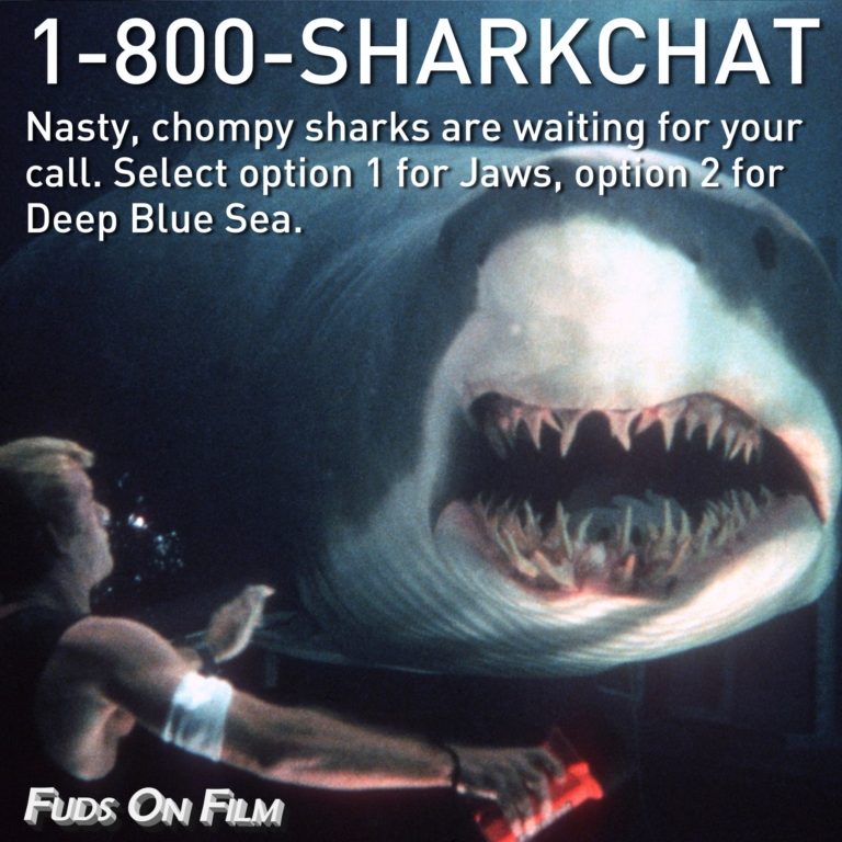 Compare and Contrast – Jaws and Deep Blue Sea – Fuds on Film